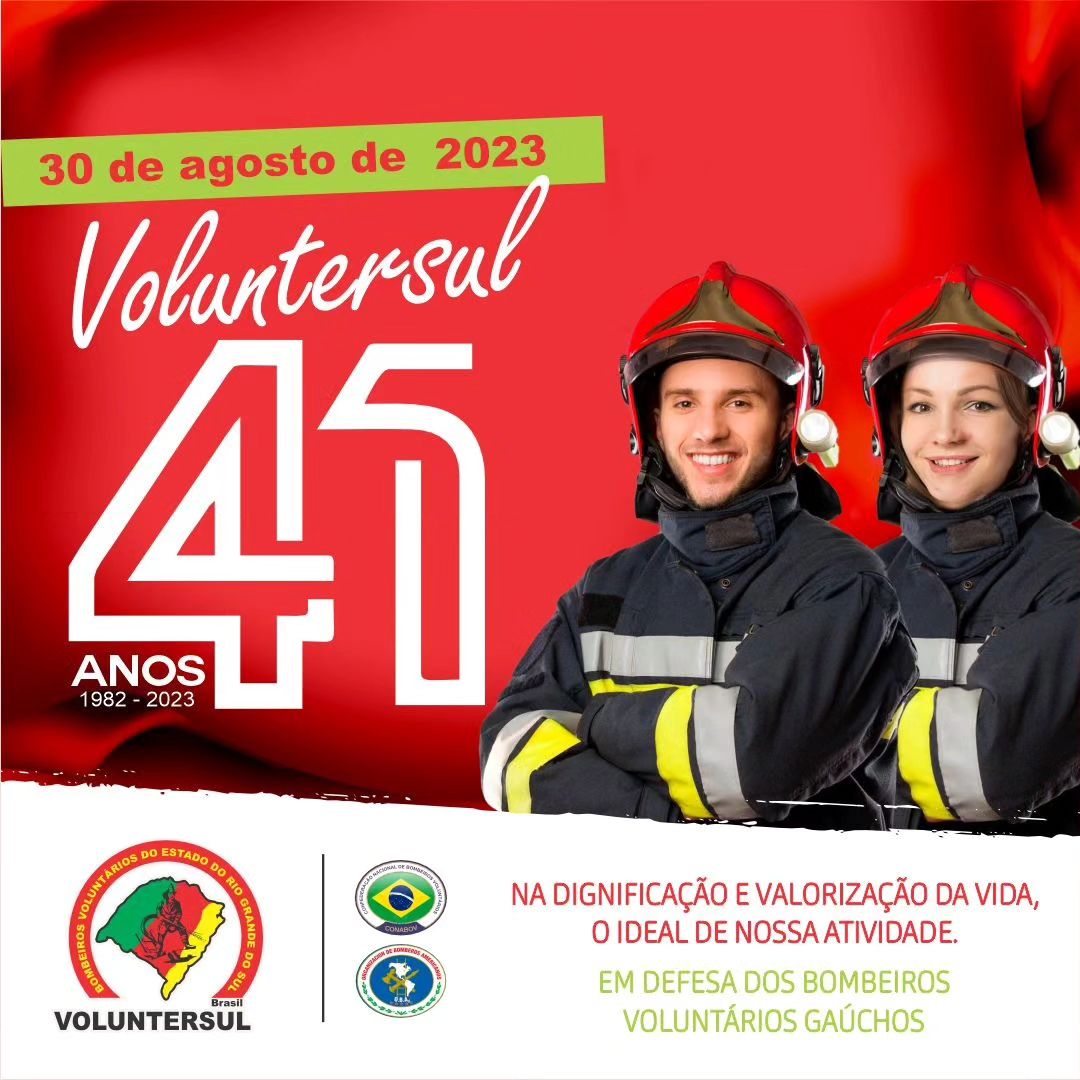 VOLUNTERSUL COMPLETOU 41 ANOS DE EXISTÊNCIA - ABVT